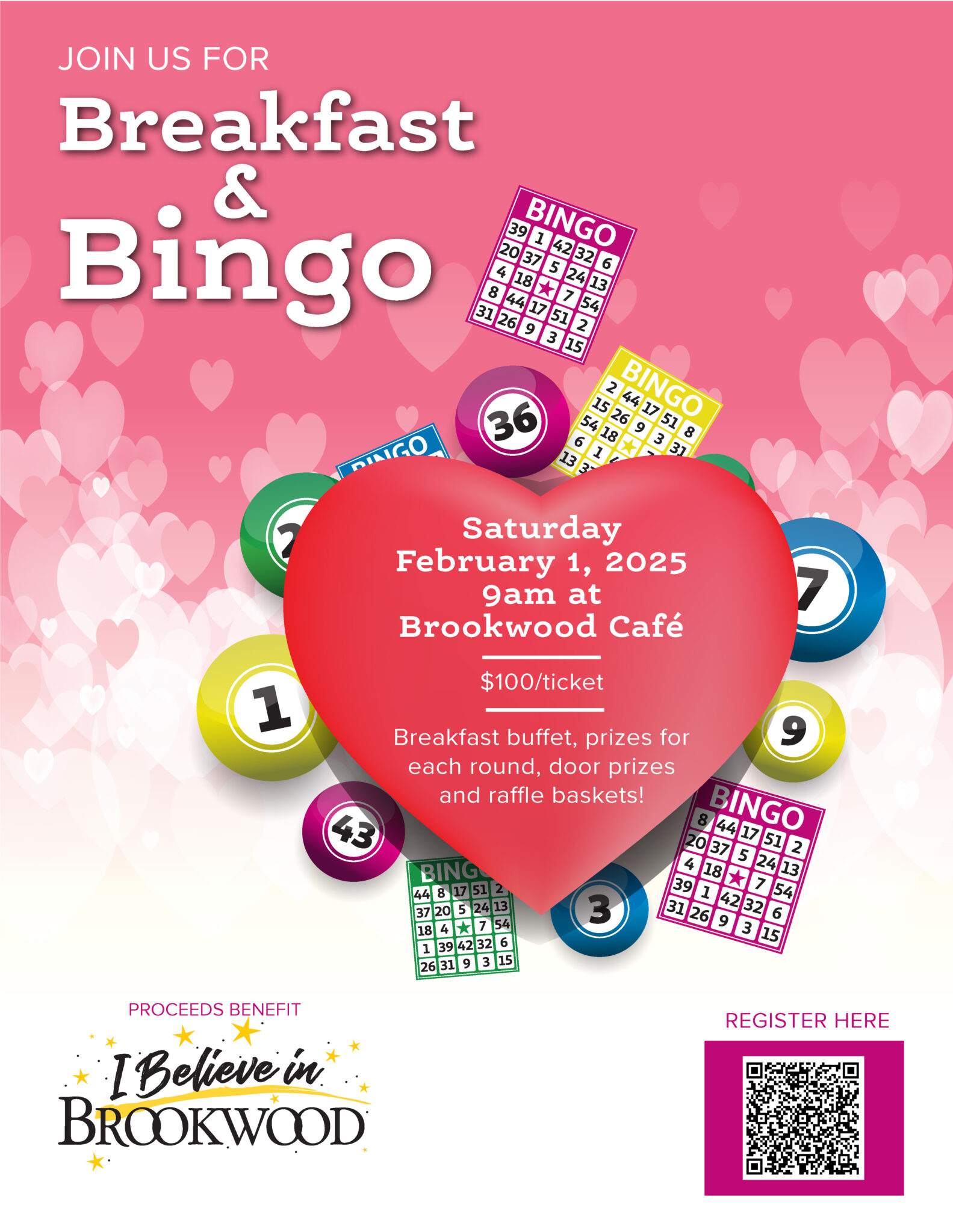 Breakfast and Bingo at The Brookwood Café - The Brookwood Community