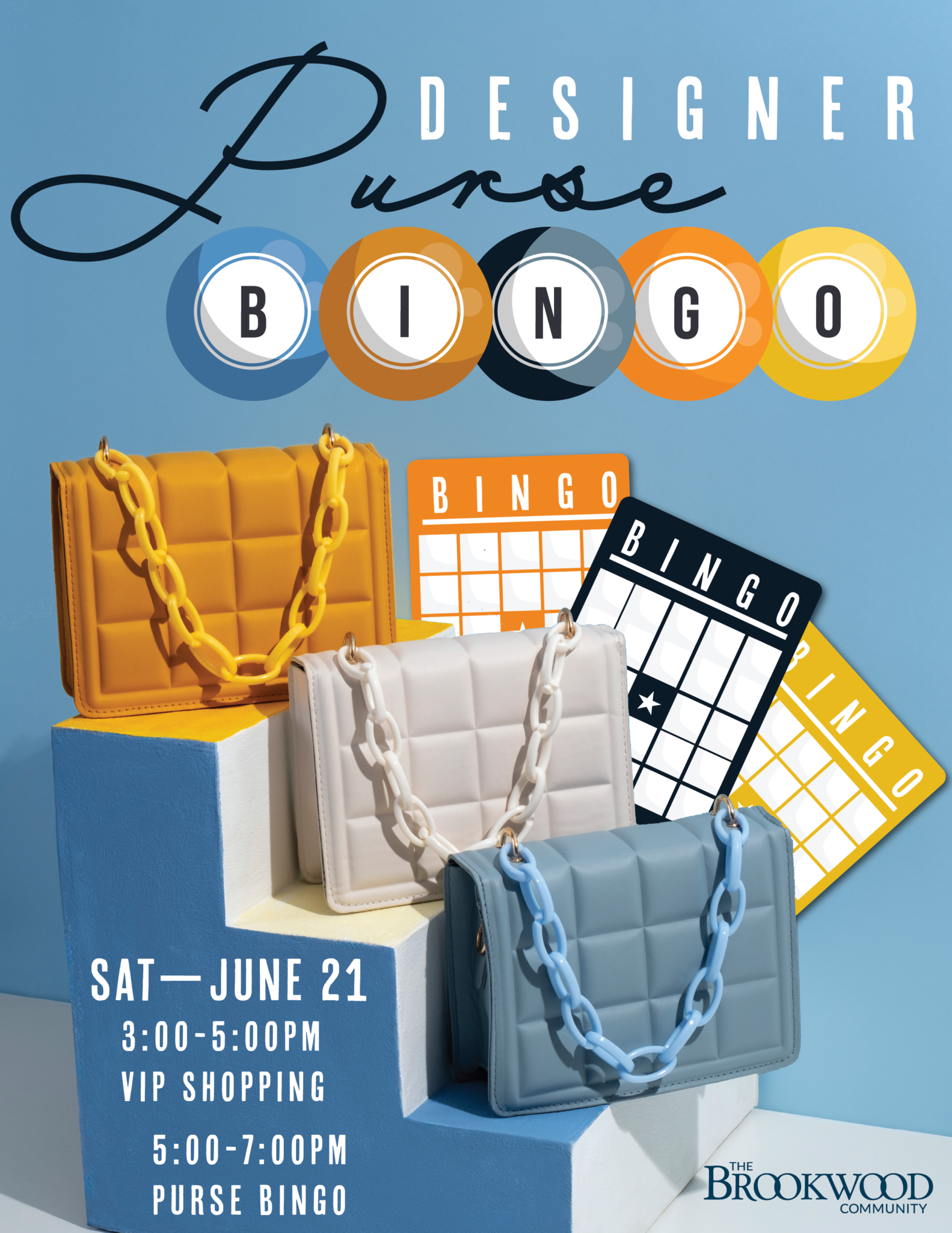 Purse BINGO at Brookwood June 21 - The Brookwood Community